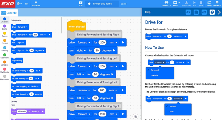 VEX EXP – VEX 机器人